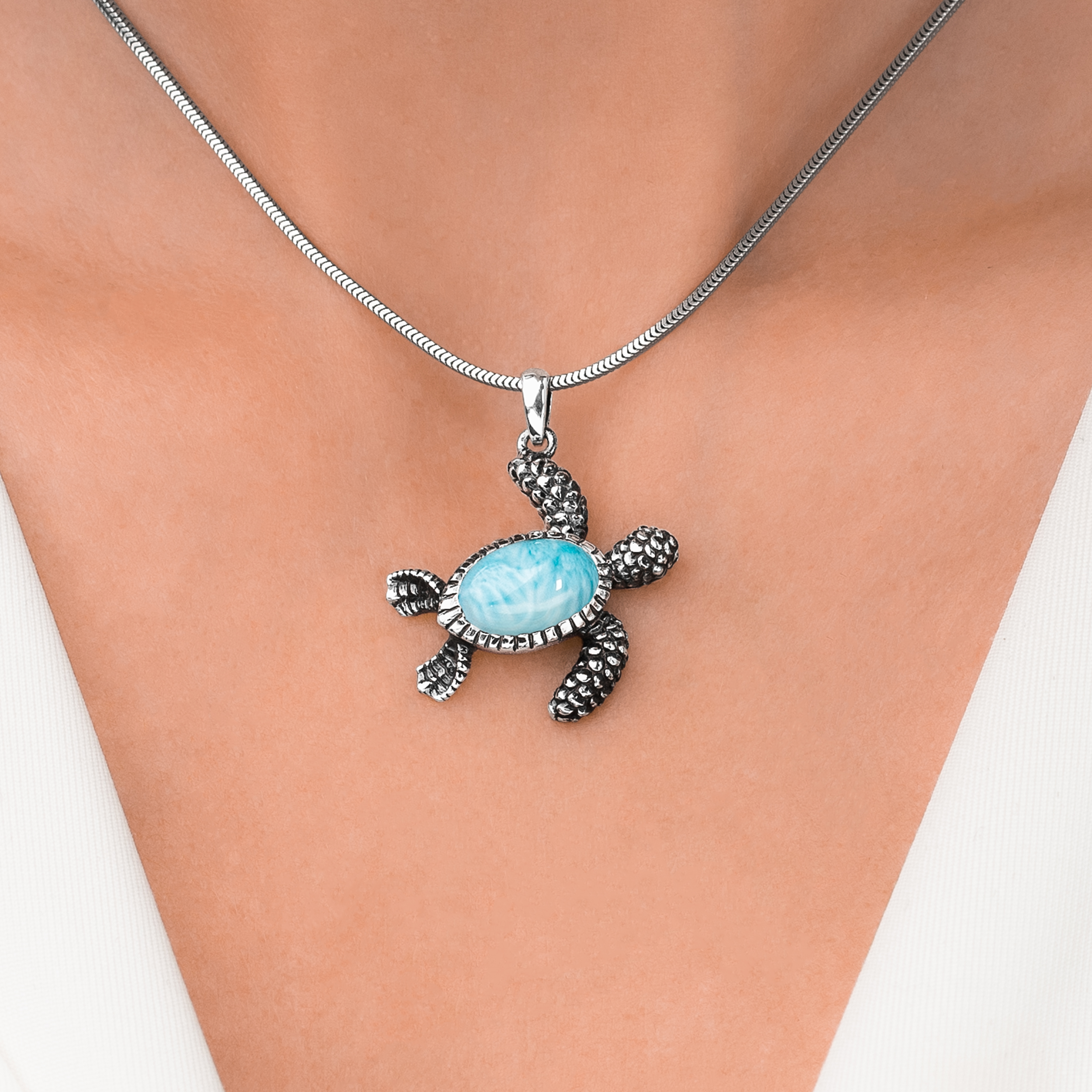 Small turtle necklace store